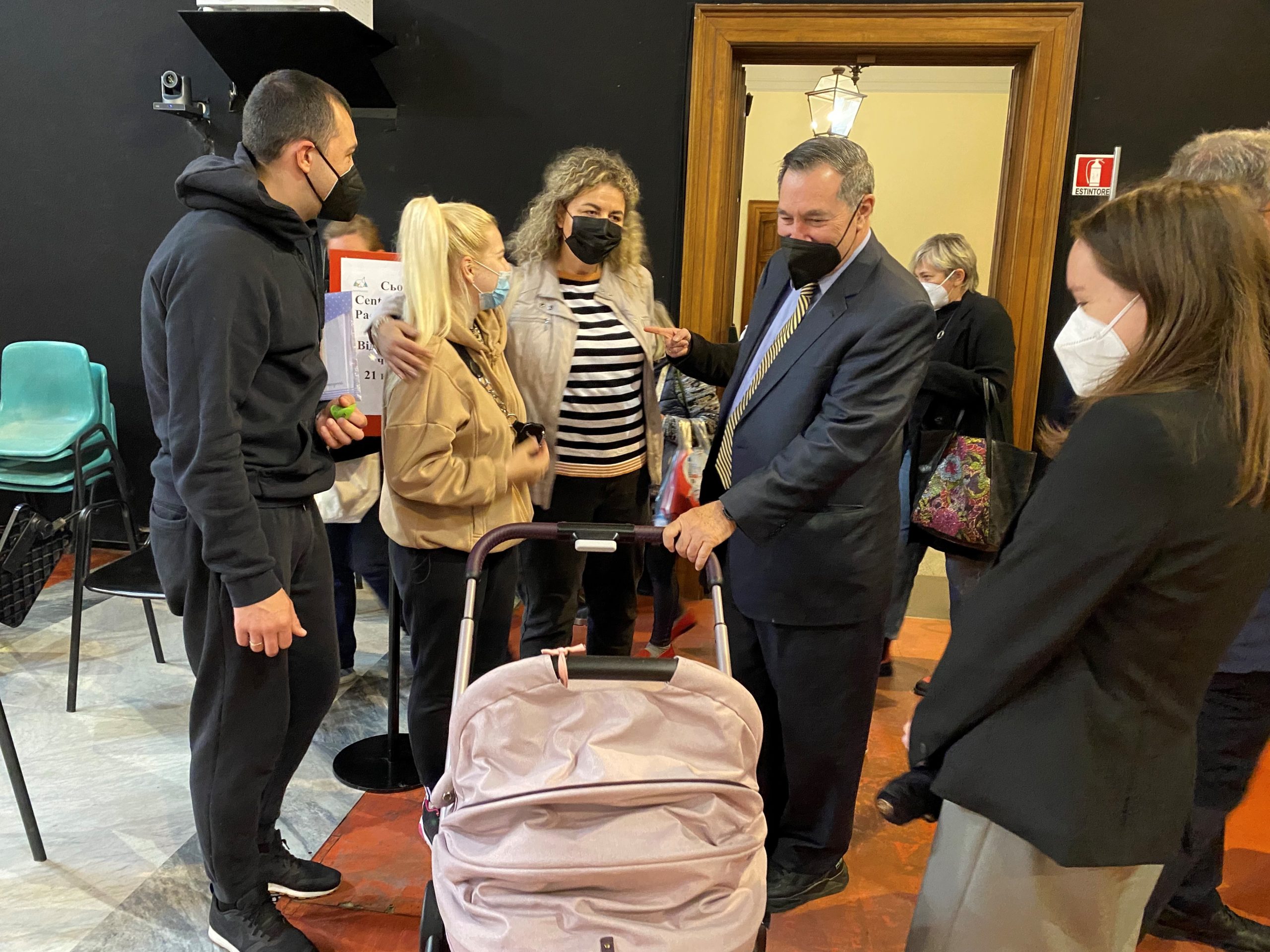 U.S. Ambassador to the Holy See Joseph Donnelly’s Visit to a Ukrainian ...