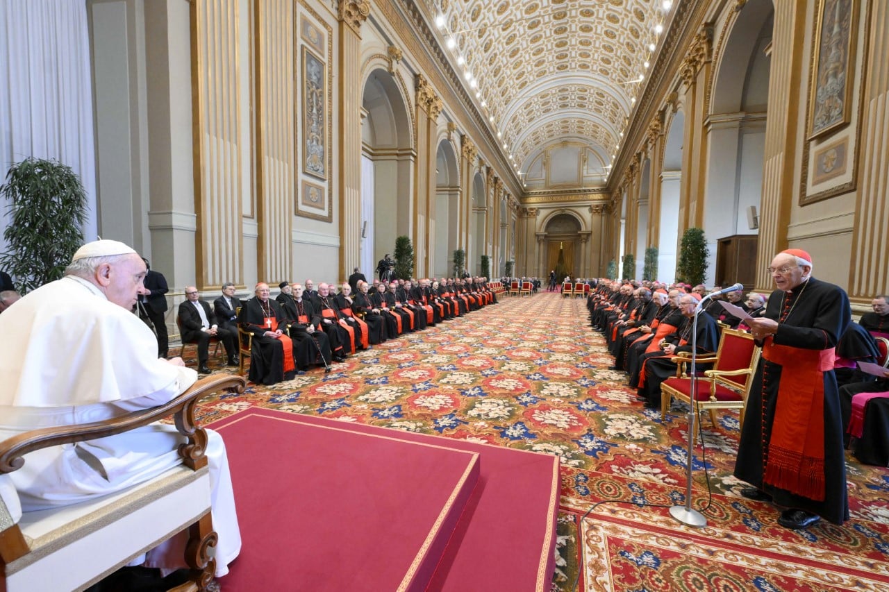 Meeting of the Pope with the Heads of Dicasteries of the Roman Curia ...