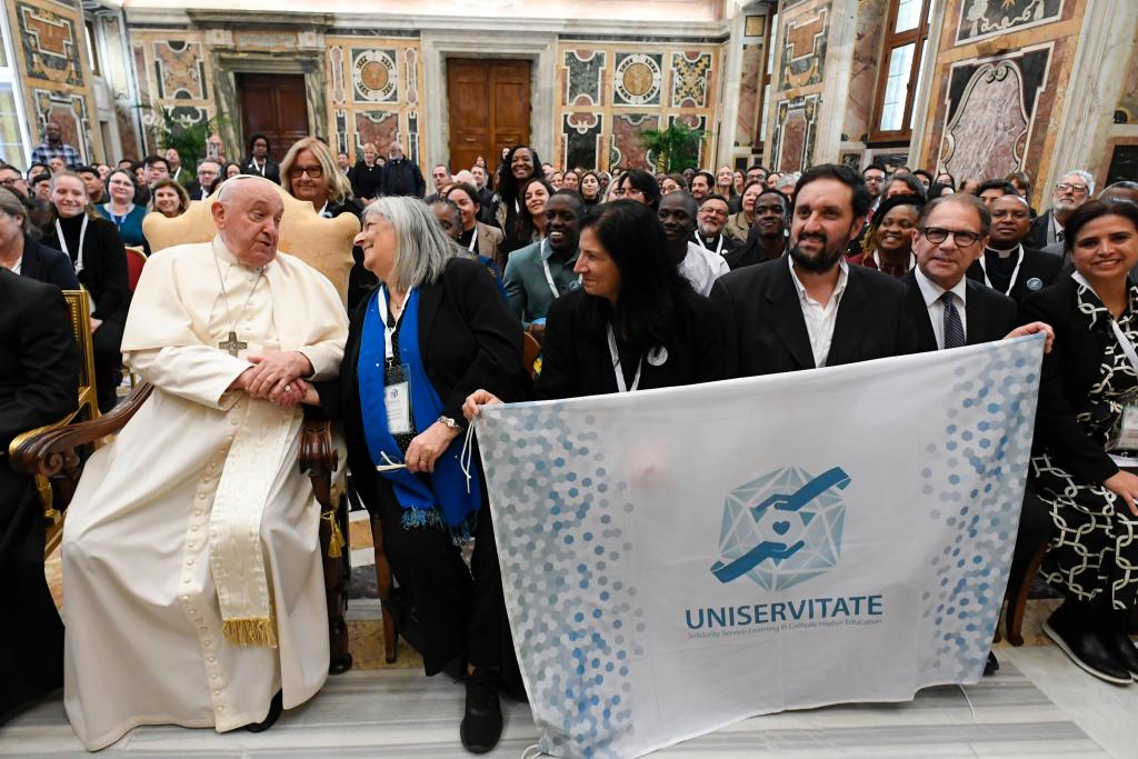 Pope Francis: “Uniservitate responds in a consistent way to the ...